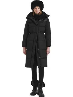 Rudsak Ember M-l Long Down Puffer - Black