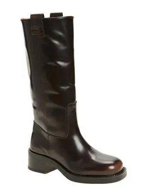 ALOHAS Sajan Round-toe Boot - Brown