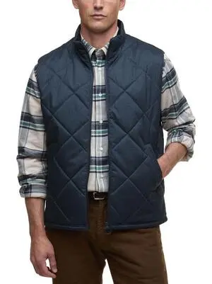 Barbour Finn Quilted Vest - Navy