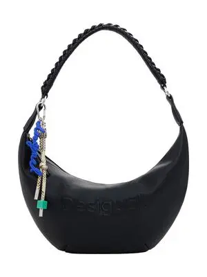 Desigual Faux Leather Crossbody Bag - Black