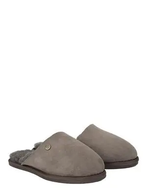 CELTIC & CO. British Shearling Mules - Vole