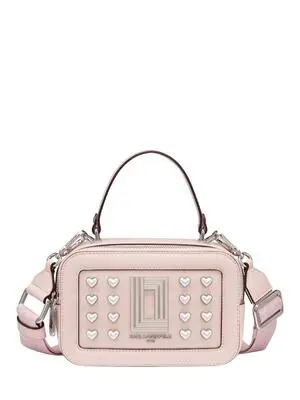 Karl Lagerfeld Paris Simone Flap Crossbody - Lotus