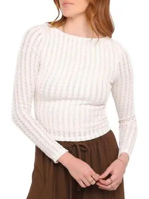 PETAL & PUP Bellatrix Knit Shirt Cream