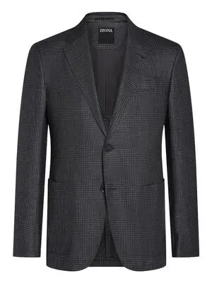 Zegna Sport Coat - Grey/black