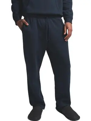 SKIMS Fleece Lounge Relaxed Joggers - Navy