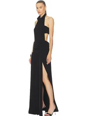 LOVERS AND FRIENDS Osiris Gown - Black