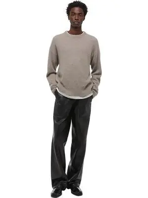 Helmut Lang Crewneck Sweater - Fog