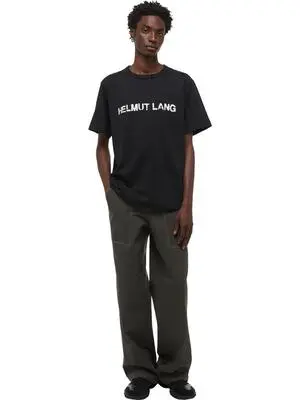 Helmut Lang Stencil Tee - Black