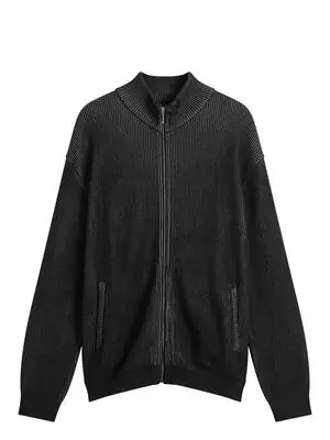 THISISNEVERTHAT Full Zip Cardigan - Black