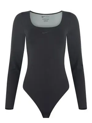 Nike Form Longsleeve Bodysuit - Black/smoke Grey