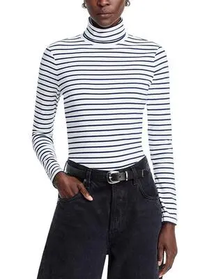 Vineyard Vines Deluxe Turtleneck Top Baystripe