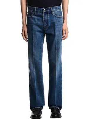 Emporio Armani Straight Fit Jeans - Solid Medi