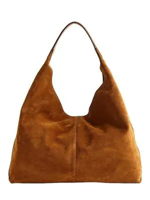 MADEWELL Mylie Large Suede Shoulder Bag