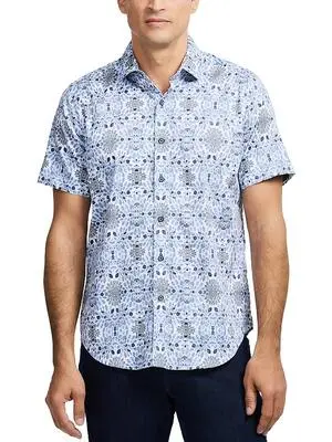 Robert Graham Amagansett Cotton Blend Button Down Shirt - Multi