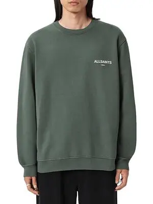 ALLSAINTS Halcyon Crew - Garnet Green