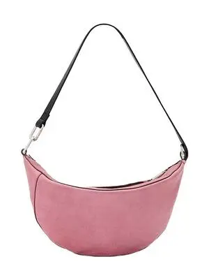 ALLSAINTS Luna Leather Shoulder Bag - Raspberry