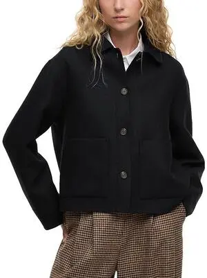 Barbour Ashdon Overshirt Dark Navy