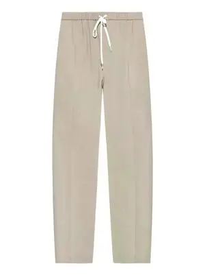 MAISON MARGIELA Drawstring-waist Trousers - Neutrals