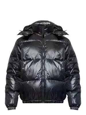 Lacoste Hooded Padded Jacket - Black