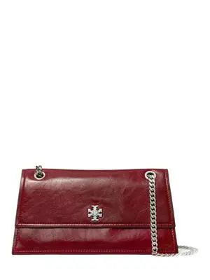 Tory Burch Kira Logo-lock Shoulder Bag - Red