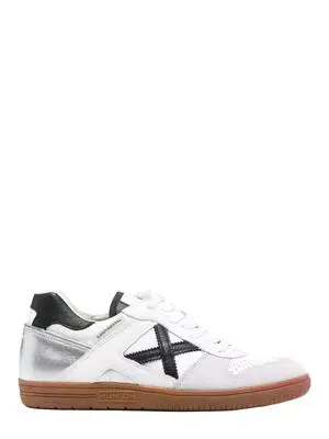MUNICH Continental Premium Cross-detail Sneakers - White