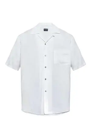 Giorgio Armani Pocket Short-sleeve Shirt - White
