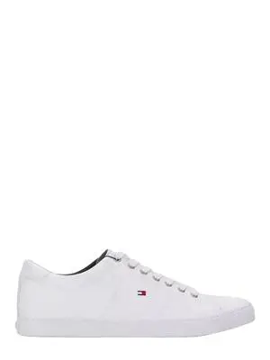 Tommy Hilfiger Low Lace-up Sneakers - White