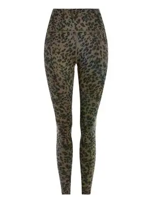 Varley Freesoft Cheetah-print Leggings - Brown