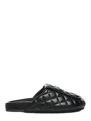 V°73 Keira Quilted Mules - Black