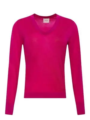 Calvin Klein V-neck Top - Pink