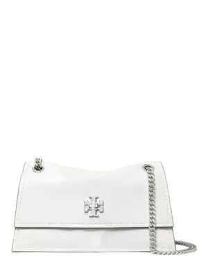 Tory Burch Mini Kira Turnlock Shoulder Bag - White