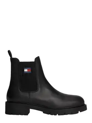 TOMMY HILFIGER Logo-Patch Chelsea Boots