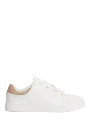 TOMMY HILFIGER Lace-Up Leather Sneakers