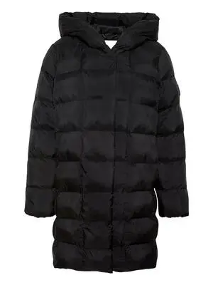Calvin Klein Quilted Hooded Jacket - Black