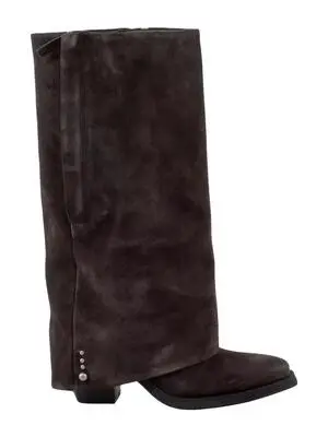Ash 85mm Jackson Zip Boots - Brown