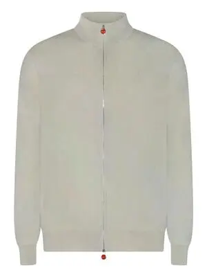 Kiton Zip-up Cardigan - Neutrals