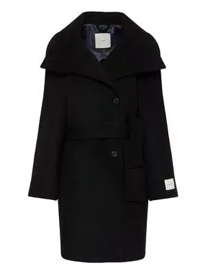 Calvin Klein Belted Coat - Black
