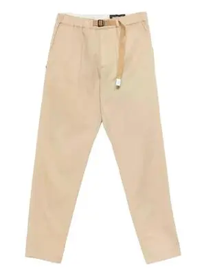 WHITE SAND Belted Trousers