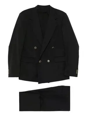 MARSEM Double-breasted Suit - Black