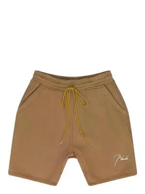 Rhude Drawstring Fastening Shorts - Brown