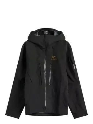 Arc'teryx Alpha SV Hooded Zip-Up Jacket Black