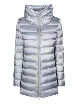 SAVE THE DUCK Lydia High-Neck Quilted Coat Grey