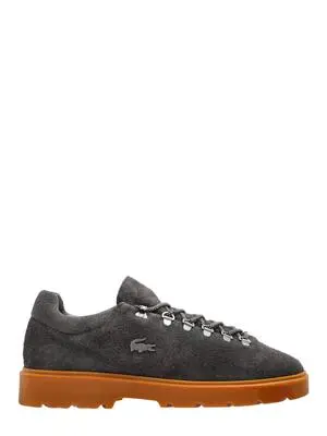 Lacoste Base Shot Suede Sneakers - Grey