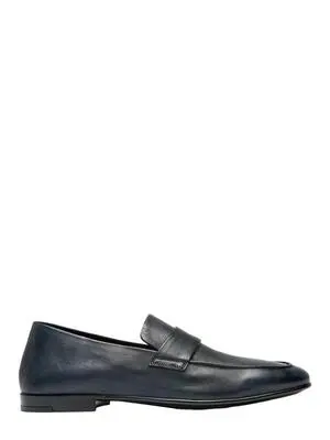 Officine Creative Airto Leather Loafers - Blue
