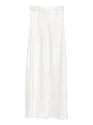 FRENKEN Base Flowy Skirt - White