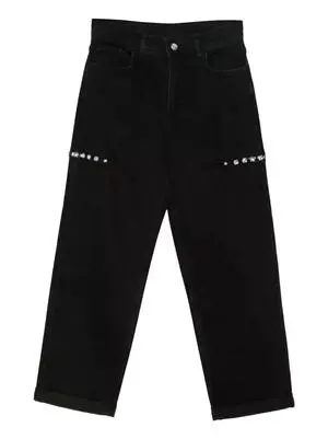 Liu Jo Embellished Jeans - Black