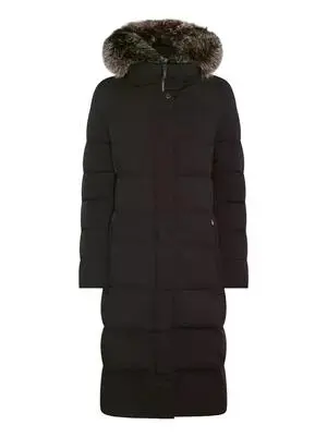 MOORER Fur Trimmed Coat - U0001