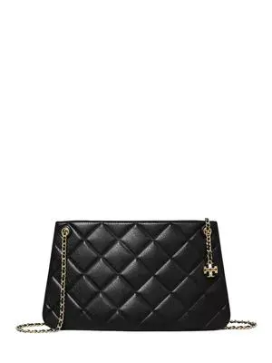 Tory Burch Fleming Quilted Shoulder Bag - Black