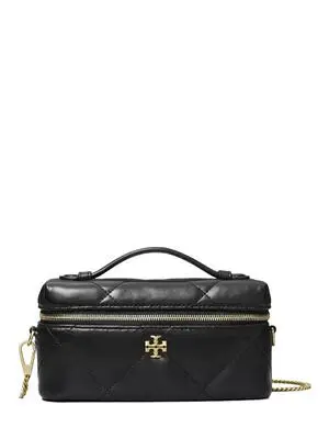 Tory Burch Kira Diamond-quilted Mini Bag - Black