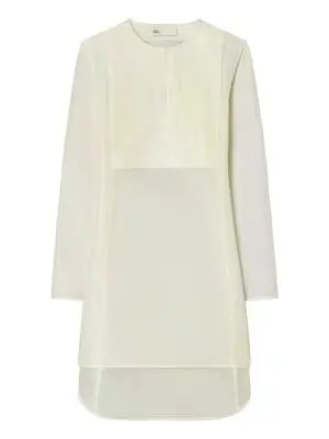 Tory Burch Panelled Tunic - Neutrals